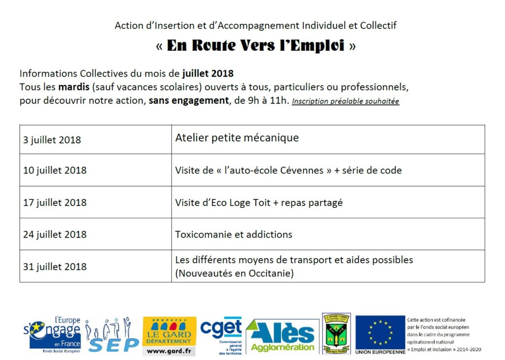 aia INFO COLL JUILLET 2018 – SEP